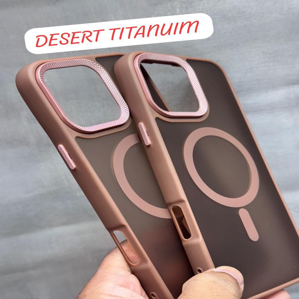 Frosty Desert Titanium Phone Case For iPhone 16 Pro Cover – Onezeros.in