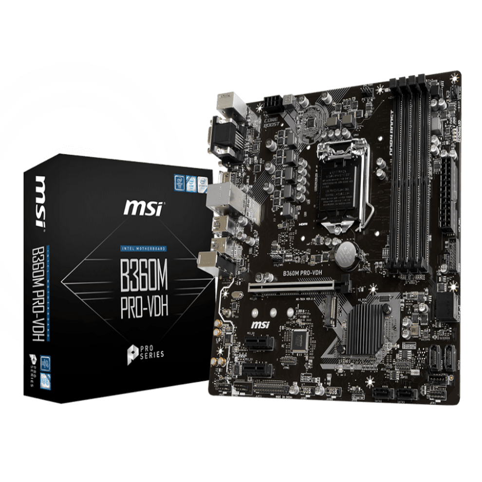 MSI B360M Pro-VDH Motherboard – Onezeros.in