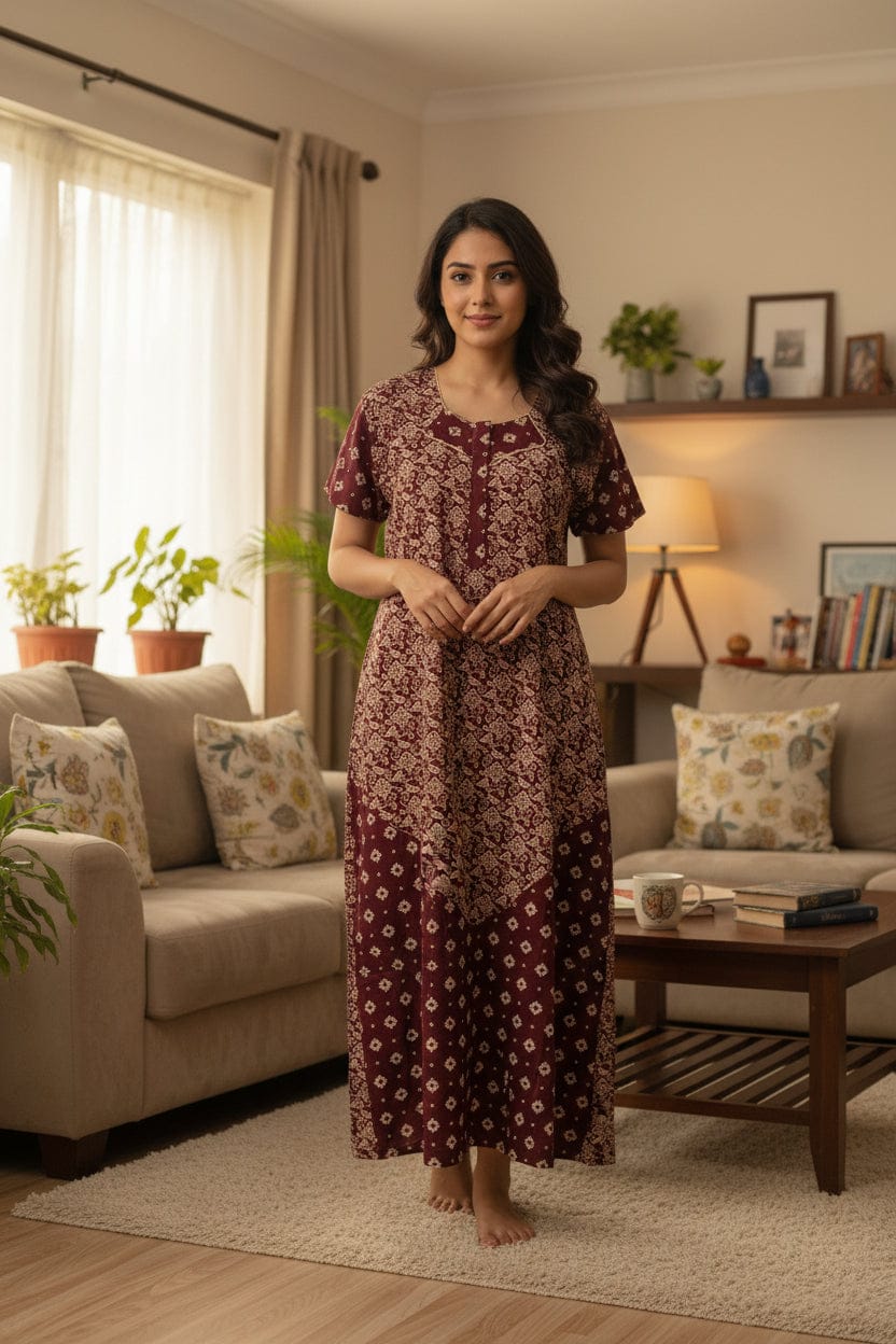 Stylish Modern Nighties for Women's Sleepwear – Onezeros.in