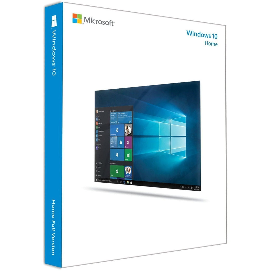 Microsoft Windows 10 Home 32Bit/64Bit OEM Pack – Onezeros.in